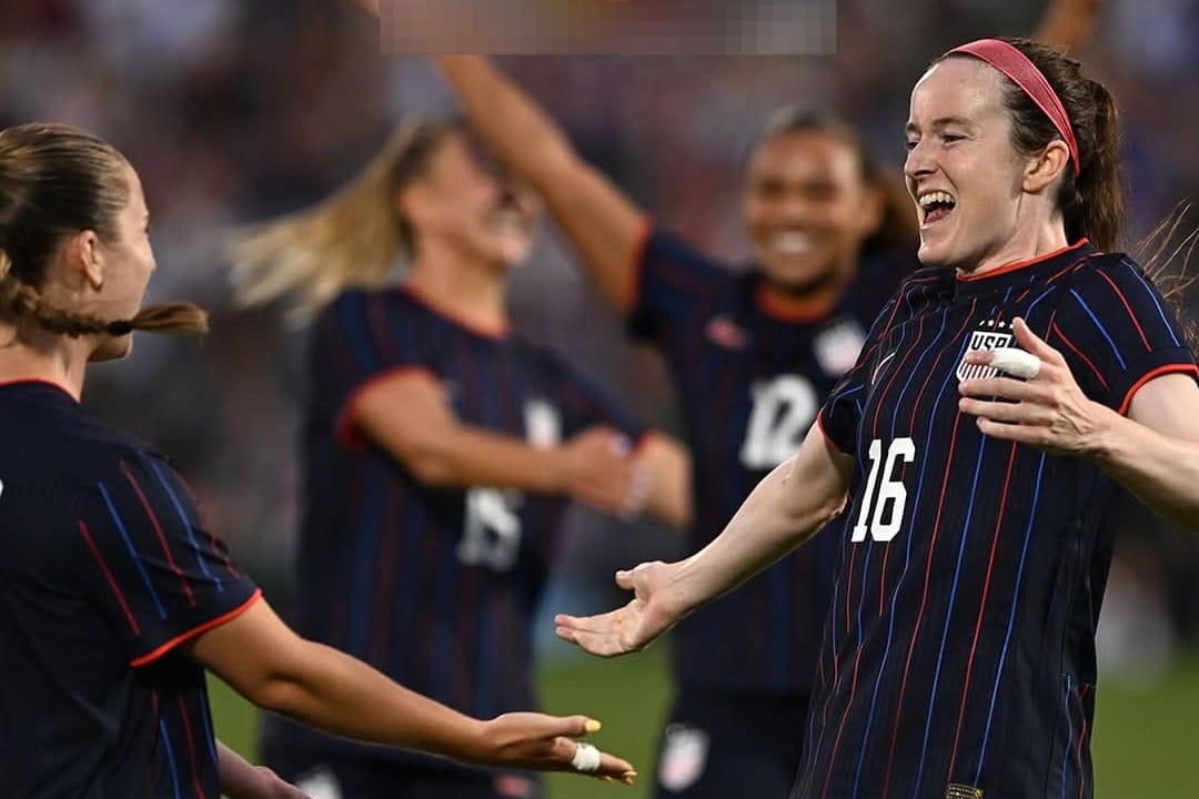 Rose Lavelle with goal, assist in return to USWNT