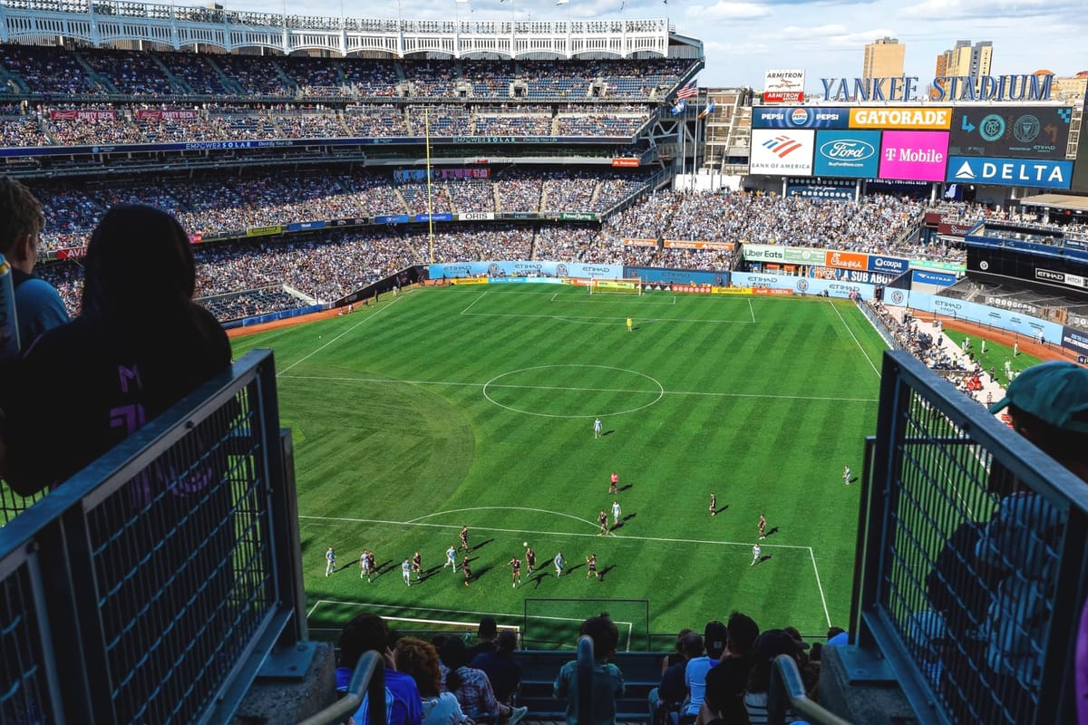 Yankee Stadium Soccer Field Dimensions Yankee Stadium Wikipedia